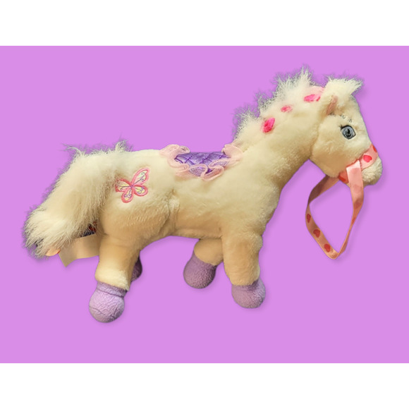 Lego | Toys | Lego Horse Plush White Pony Pink Purple Friends Legoland ...